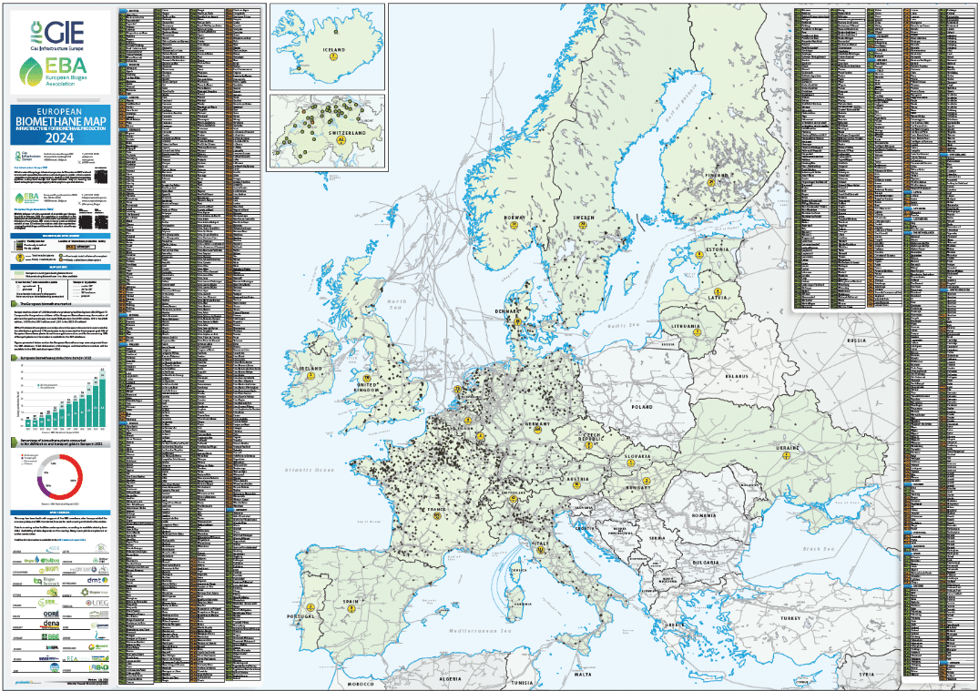 New Biomethane Map Shows 37% Increase in Biomethane Capacity in the EU ...